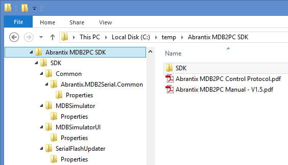MDB Converter SDK I product by Abrantix